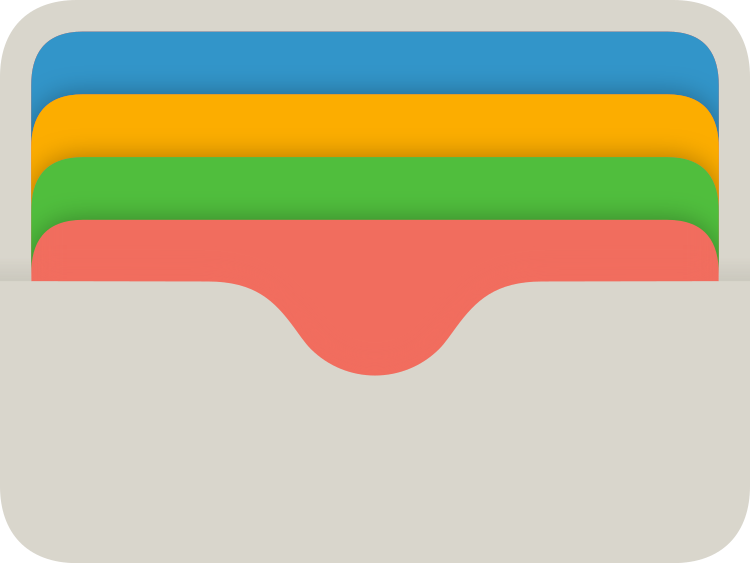 Apple wallet icon